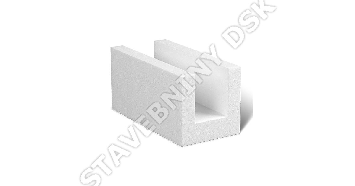 Porfix U profil P2-440 300 x 250 x 500 mm | DSK stavebniny